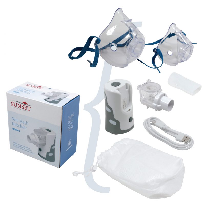 NEB400 - Mini Mesh Nebulizer - JC Home Medical